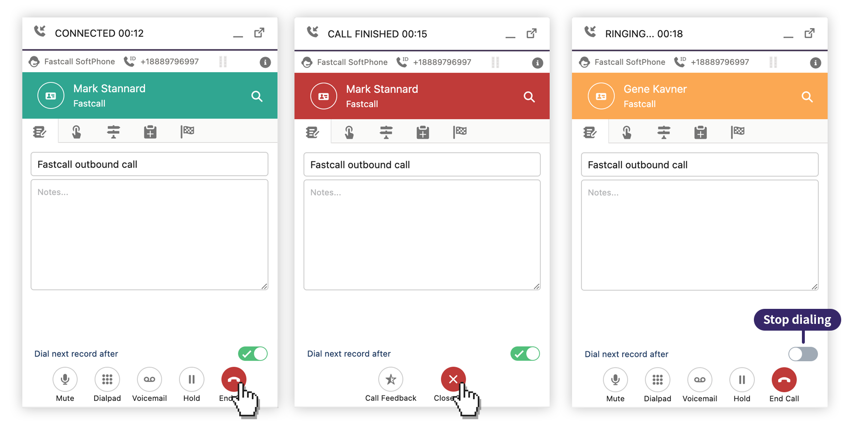 Dial by List - Fastcall
