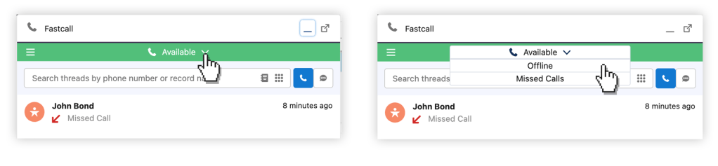 Unit - Availability - Fastcall