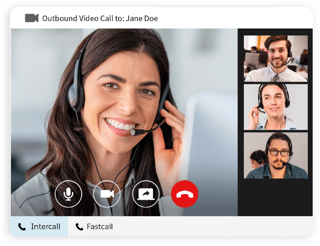Video & Screenshare - Fastcall