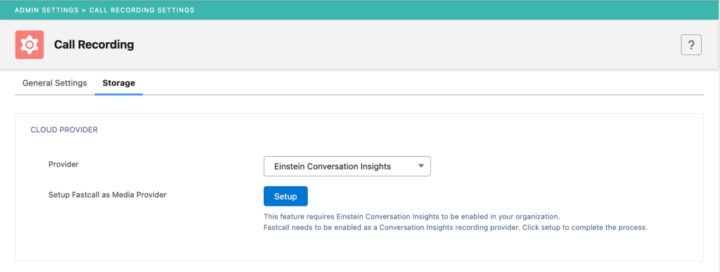 Fastcall and Einstein Conversation Insights - Fastcall